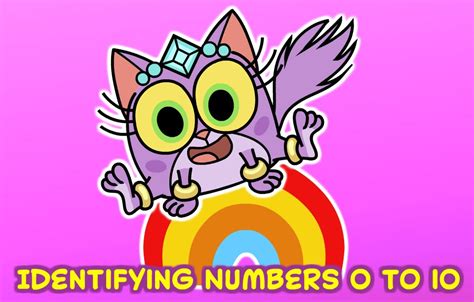 Identify Numbers 0 To 10 Game Rainbow Maker Mindly Games