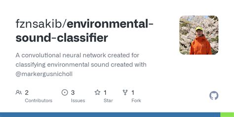 GitHub Fznsakib Environmental Sound Classifier A Convolutional Neural Network Created For