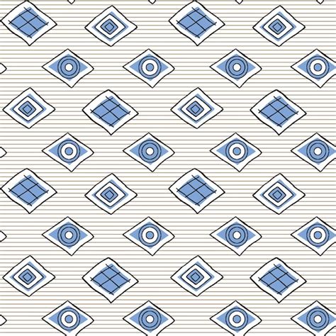Premium Vector Geometrical Repeat Pattern Design With Ornament Vector Illustration Fabric