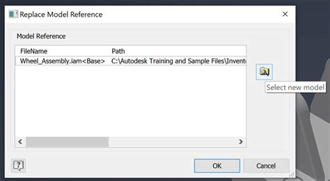 Inventor Replace A Model Reference In An Ipn
