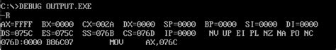 8086汇编 Debug命令详解8086debug A命令 Csdn博客 8086汇编 Debug命令详解8086debug A命令 Csdn博客