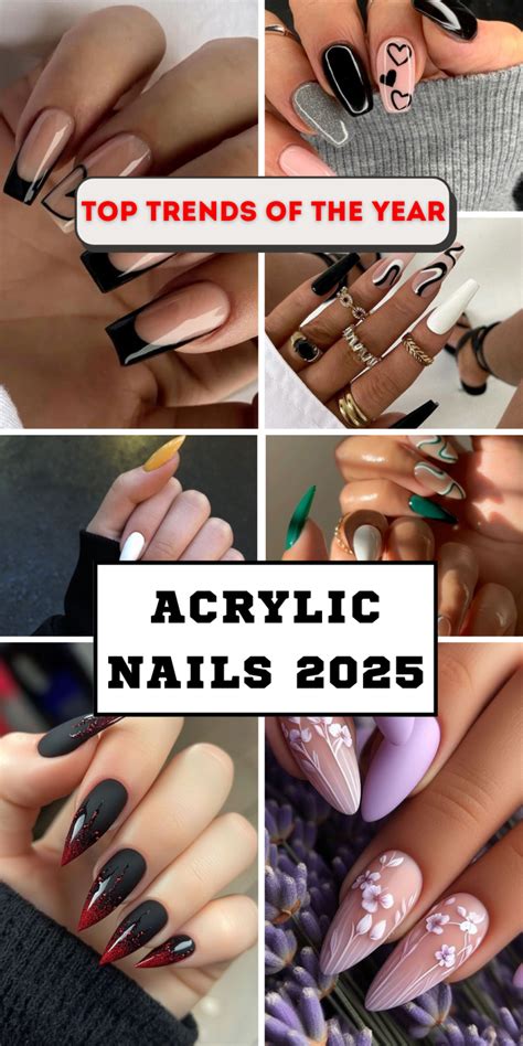 23 Acrylic Nails Ideas 2025 Trendy Designs For Every Occasion And