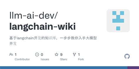 Releases Llm Ai Dev Langchain Wiki GitHub