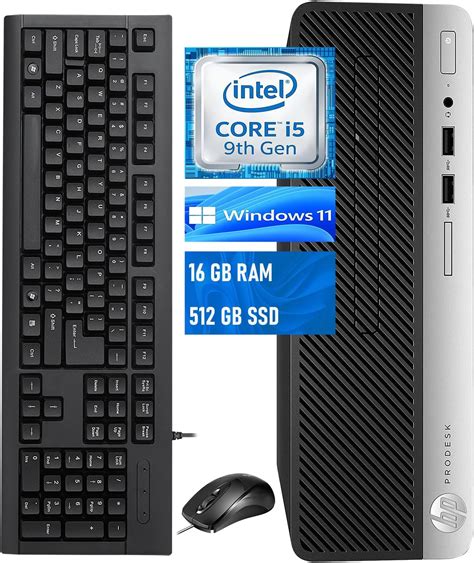 Amazon Com Hp Prodesk G Sff Desktop Computer Business Desktop Pc Core I Ghz Up