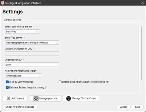 Common Issues With The Intelligent Integration Interface And The Emis Web