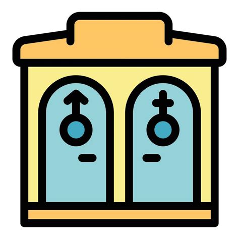 Gender Public Wc Icon Vector Flat 28718381 Vector Art At Vecteezy