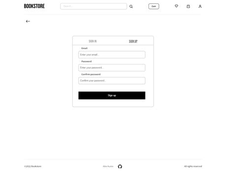 github badsolver react bookstore