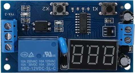 Dc 12v Infinite Cycle Delay Timing Timer Relay On Off Switch Loop