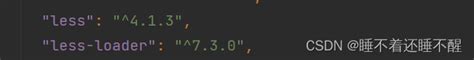 Less和less Loader版本搭配less Loader版本号 Csdn博客