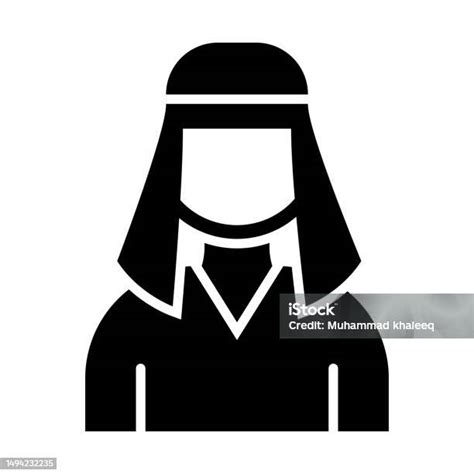 개인 및 상업적 사용을 위한 이슬람 남자 벡터 문자 모양 아이콘입니다 0명에 대한 스톡 벡터 아트 및 기타 이미지 0명 검은색 고체 Istock