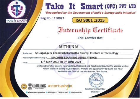 Mithun Muniraju On Linkedin Machinelearning Python Certificate