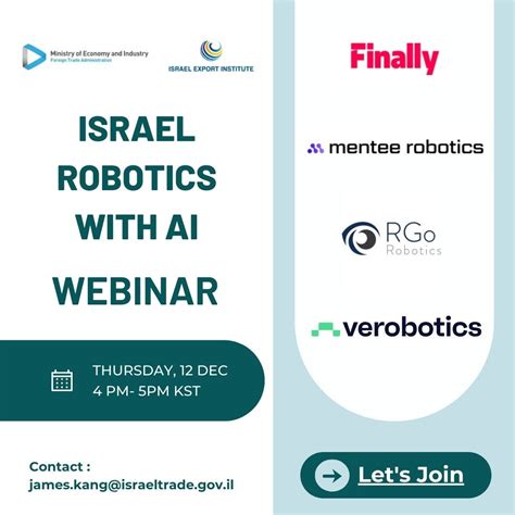 Deep Learning Robotics On Linkedin Honored To Be Presenting Dlr At The Israel Robotics With Ai