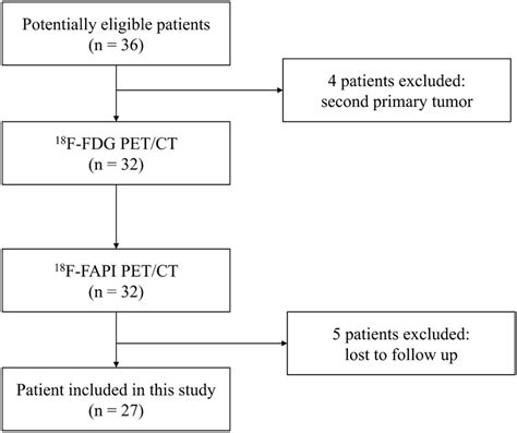 flow diagram shows participant selection details fapi fibroblast