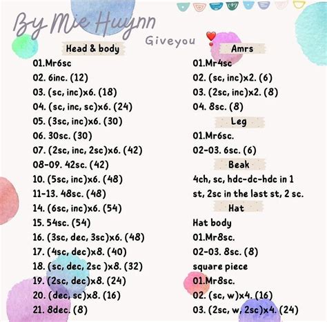 Free Pattern Chicken