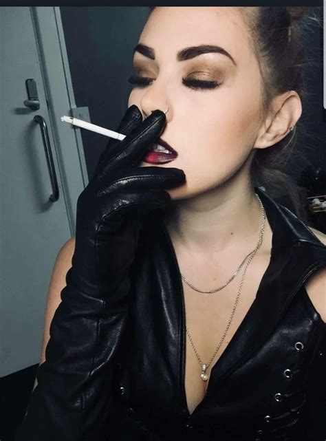 Pin On Smoking Leather Gloves