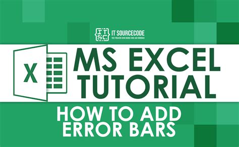How To Add Error Bars In Excel Simple Tutorial