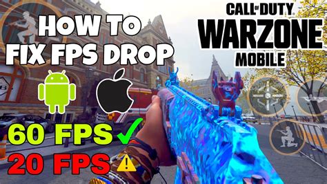 how to fix frame drops and lagging on any device in warzone mobile