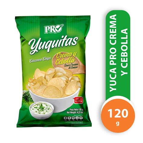 Comprar Yuquitas Pro Crema Y Cebolla 120 G Walmart Guatemala Walmart Guatemala