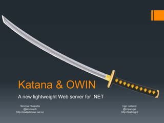 Owin And Katana PPTX Web Development Internet
