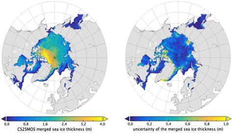 New Version Of The Smos Cryosat Level 4 Sea Ice Thickness Product Is Now Available Earth Online