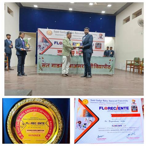 Dnyaneshwar Kedar On Linkedin Research Florecient2023 Winner