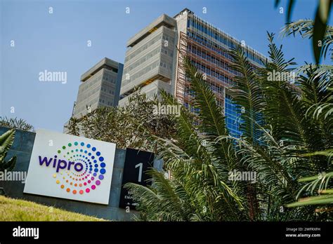 Wipro Logo At Their Office Wipro Ltd Is A Leading Technology Services