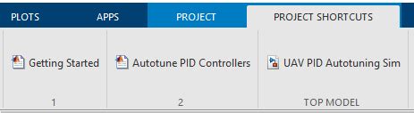 PID Autotuning For UAV Quadcopter MATLAB Simulink