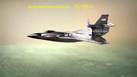 Raptor Rc Plane Tri Mode 1000m Range Fixed Wing H650