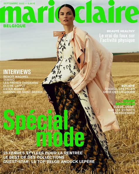 Septembre 2022 Marie Claire Belgique
