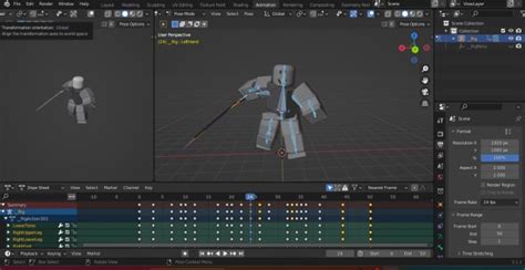 create animations for model character r15 or r6 roblox by