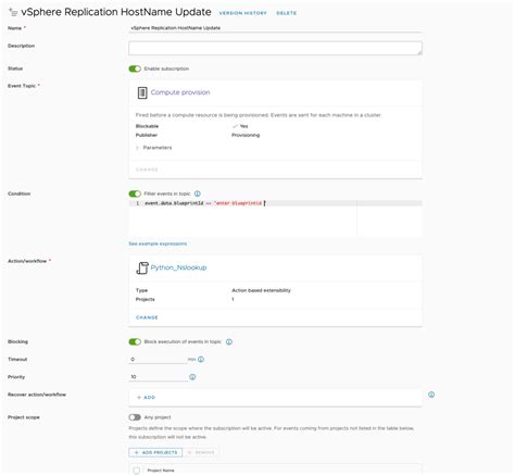 Aria Automation Cloudaka Vra How To Deploy Vsphere Replication 8x