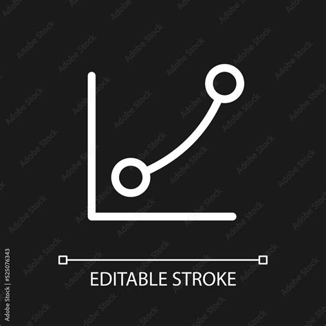 Curves Tool Pixel Perfect White Linear Ui Icon For Dark Theme Contrast Tone Balance Retouch