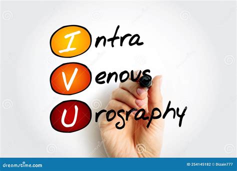 Ivu Intravenous Urography X Ray Exam Of Your Urinary Tract Acronym