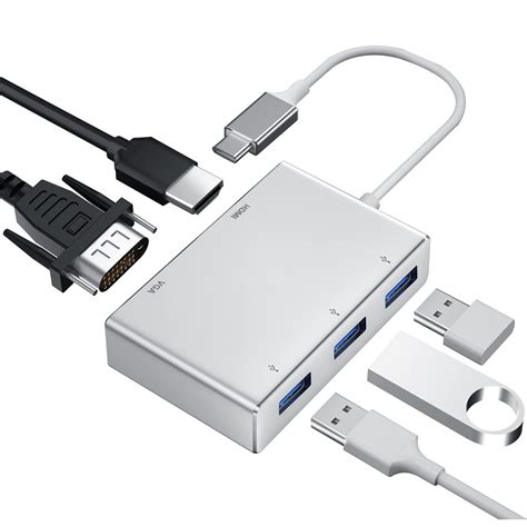 Weton Usb C To Hdmi Vga Adapter Review A Must Have Hub Electronikz