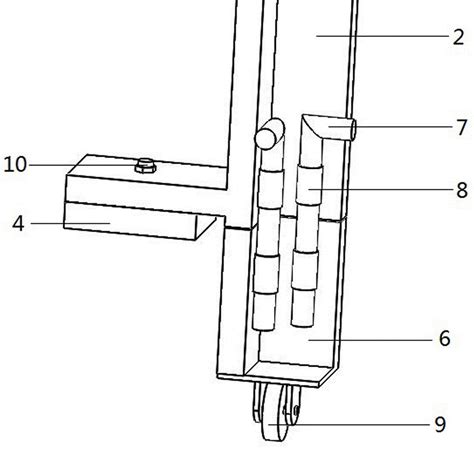 一种移动式电缆支架的制作方法