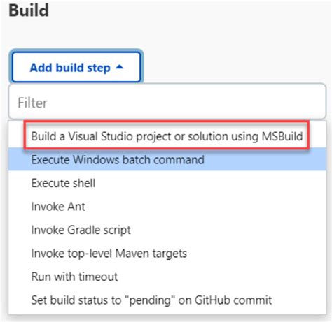 Ms Build In Jenkins Vishali Srinivasan Medium