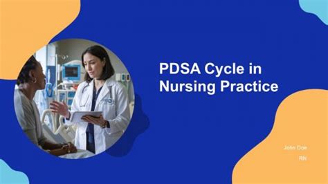 PDSA Cycle In Nursing Practice PPT Template ACP PPT Example