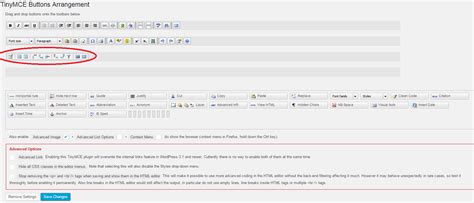 Tinymce Advanced Is Not Showing Table Button In Pages Wordpress Plugin