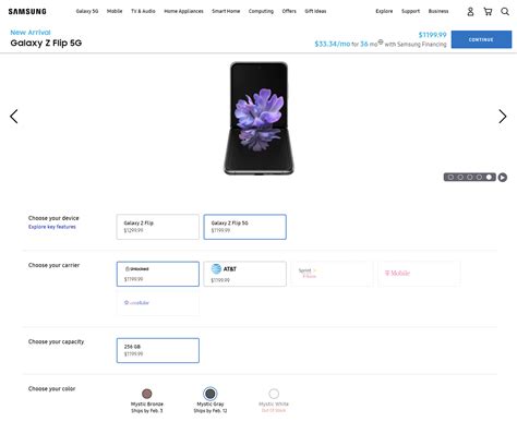 Galaxy Z Flip G S Price Permanently Dropped By Sammobile