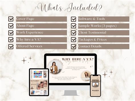 Virtual Assistant Portfolio Template Virtual Assistant Portfolio