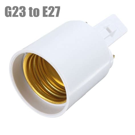 2pcs G23 To E27 Base Socket Cfl Led Halogen Light Grandado