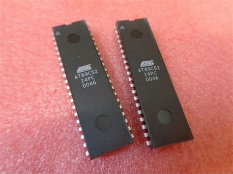 At89c52 8 Bit Microcontrollers Mcu 8k Flash 24m At Rs 49999piece