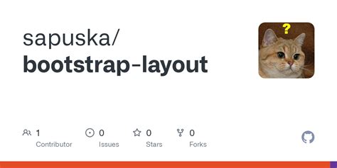 Github Sapuskabootstrap Layout