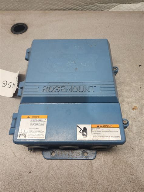 Used Rosemount Magnetic Flow Transmitter Model 8712c P12n0e0235