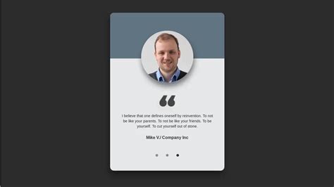 Bootstrap Sliders Bootstrap 4 Slider Testimonials With Dots Example Css Mix