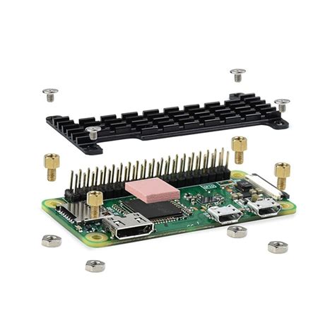 Voor Raspberry Pi Nul 2 W Zero Aluminium Heatsink Vicedeal