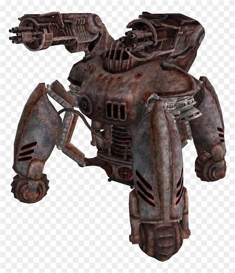 Sentry Bot Fallout New Vegas Png Download Fallout Sentry Bot Transparent Png X