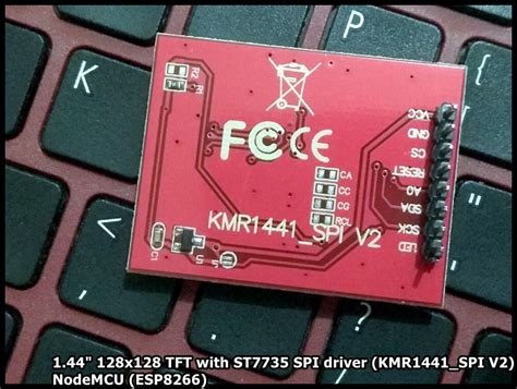 arduino er nodemcu esp8266 1 44 128x128 tft with st7735 spi