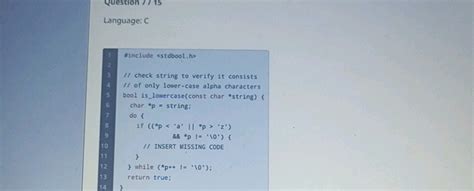 Language C Binclude Check String To Verify It StudyX