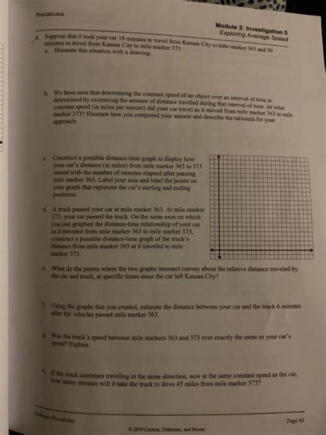 Solved Precalculus S Module 2 Investigation 5 Exploring